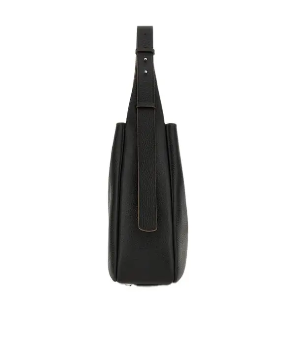 Hogan Trend Hobo Shoulder Bag - Black