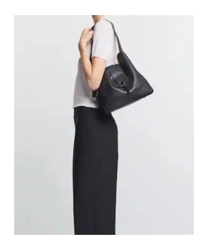 Hogan Trend Hobo Shoulder Bag - Black