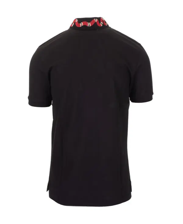Gucci Polo With Snake Embroidery