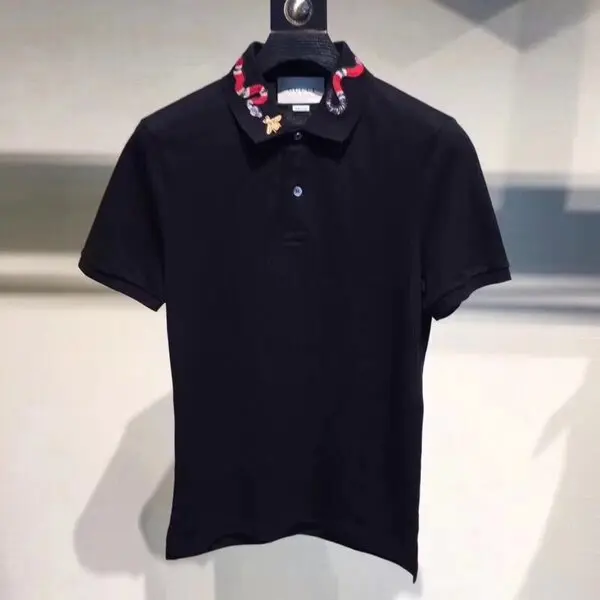 Gucci Polo With Snake Embroidery
