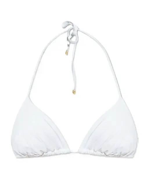 Dolce & Gabbana Triangle-cup Bikini Top - White