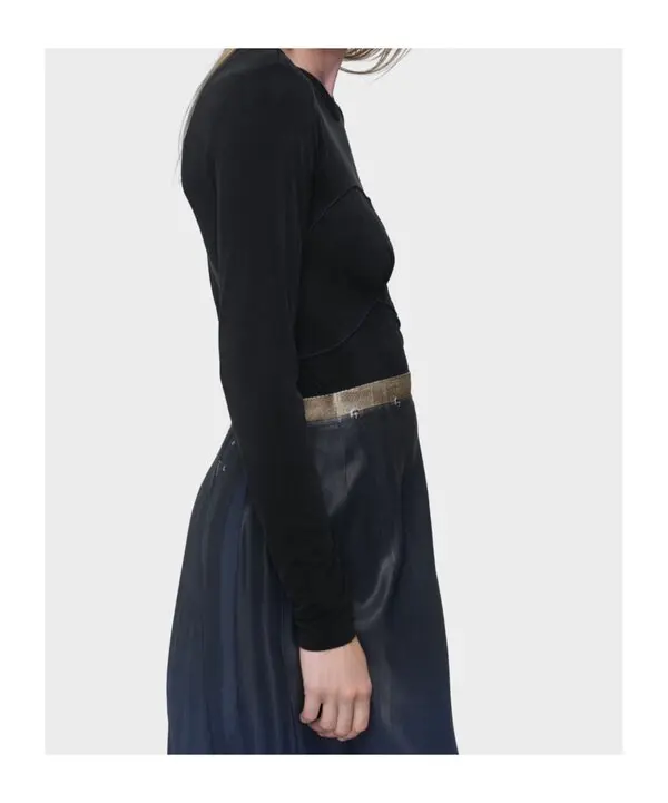 MAISON MARGIELA Contoured Stitch Long Sleeve Top