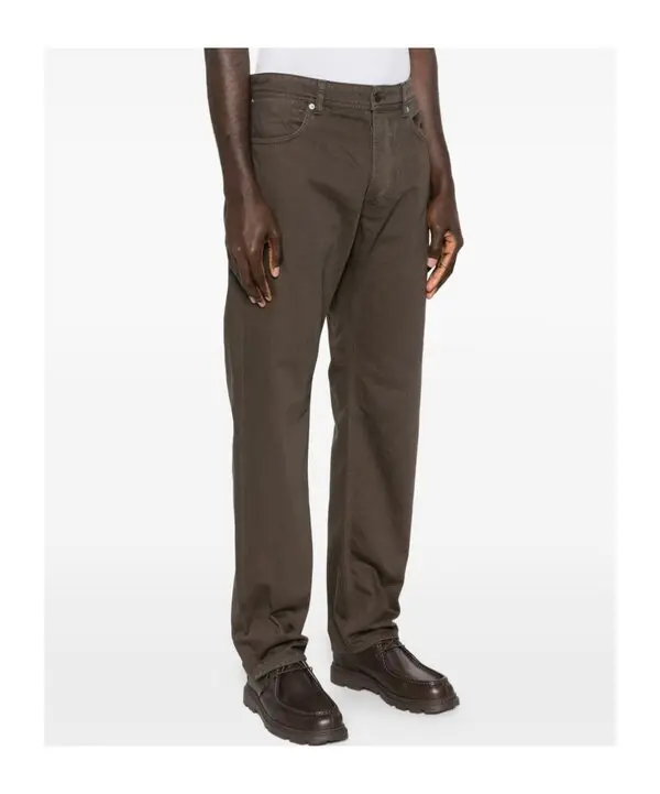 Stone Island Straight Leg Jeans - Brown