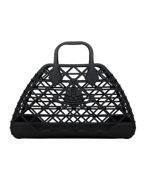 VIVIENNE WESTWOOD X Ray Cutout Shoulder Bag - Black
