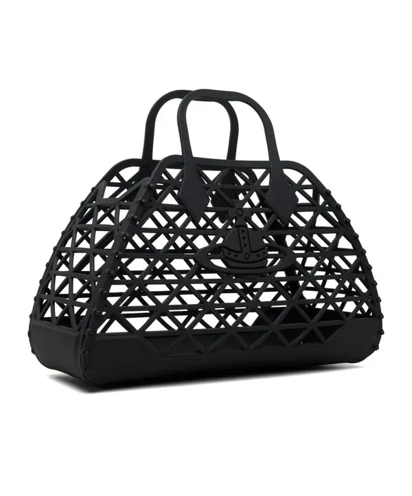 VIVIENNE WESTWOOD X Ray Cutout Shoulder Bag - Black