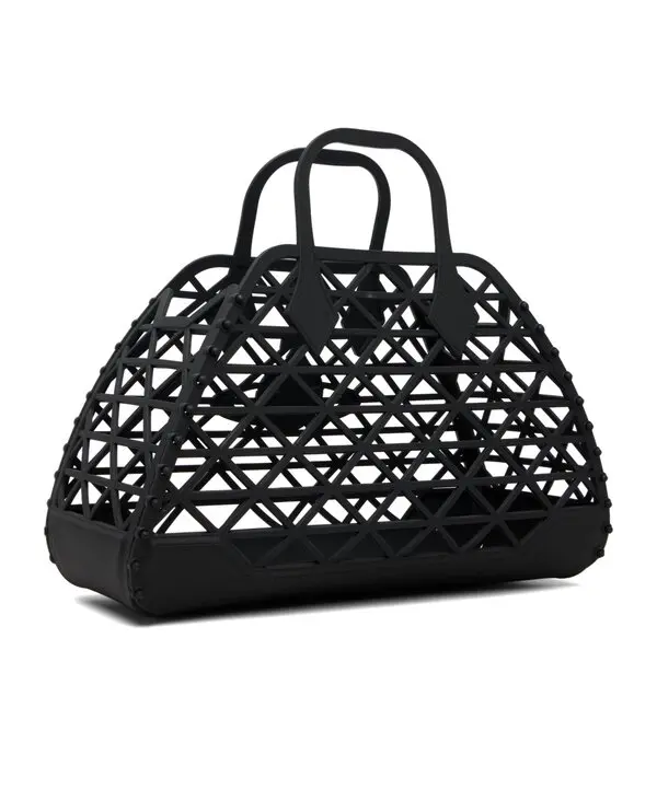 VIVIENNE WESTWOOD X Ray Cutout Shoulder Bag - Black