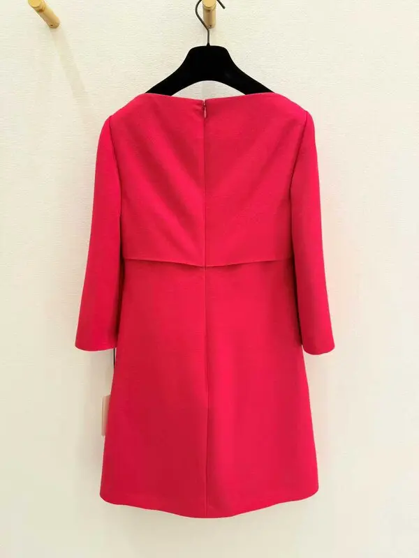 Valentino Garavani Bow Crepe Couture Mini Dress