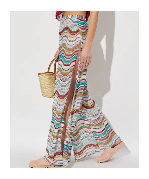 Missoni Printed Beach Pants - Gray