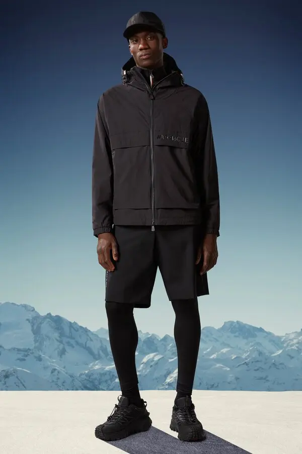 Moncler Foret Hooded Zip-up Jacket With Polartec Alpha Insulation