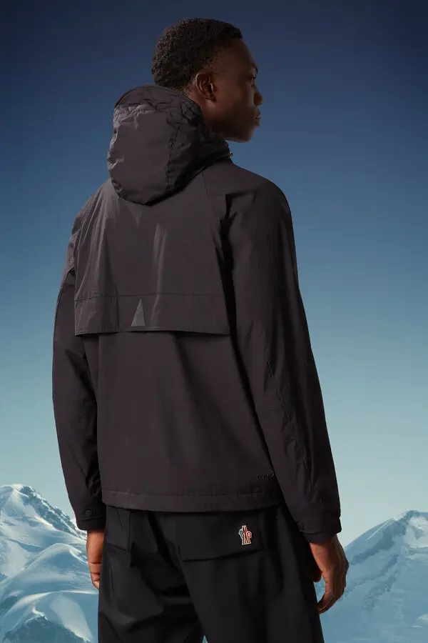 Moncler Foret Hooded Zip-up Jacket With Polartec Alpha Insulation
