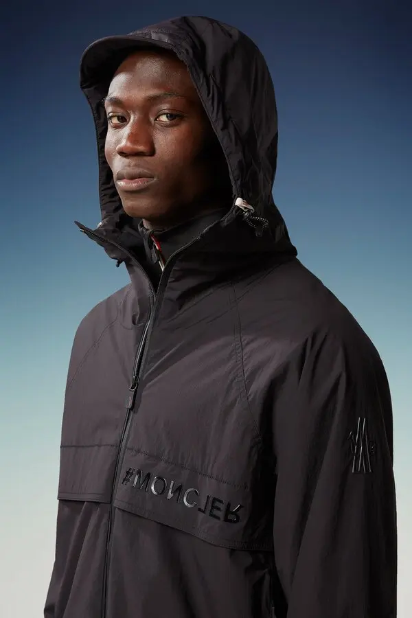 Moncler Foret Hooded Zip-up Jacket With Polartec Alpha Insulation