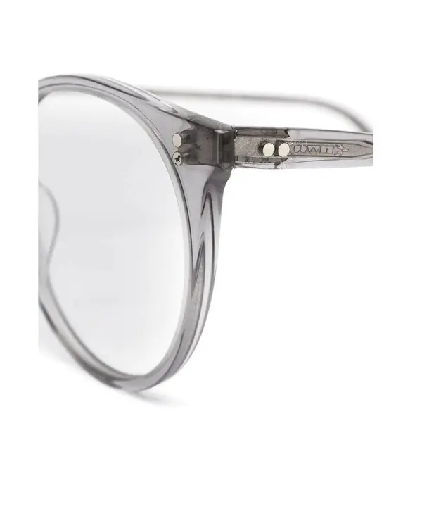 Oliver Spencer O'malley Oval Frame Eyeglasses - White