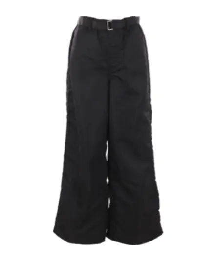 Sacai Wide-leg Belted Cargo Trousers