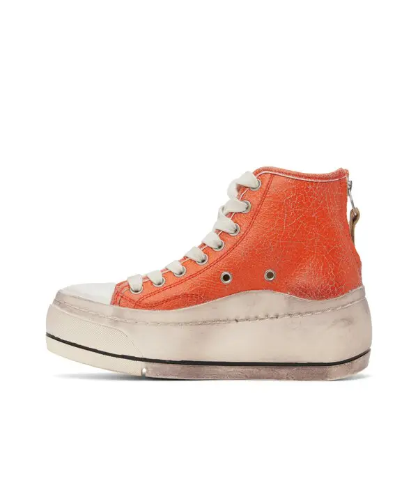 R13 High Top Sneakers - Nude