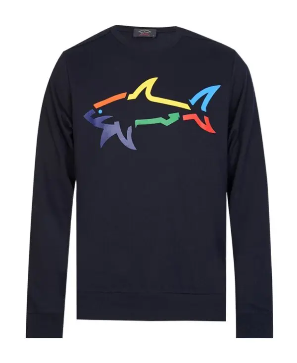 PAUL  SHARK Paul & Shark Long Sleeve Graphic Sweater