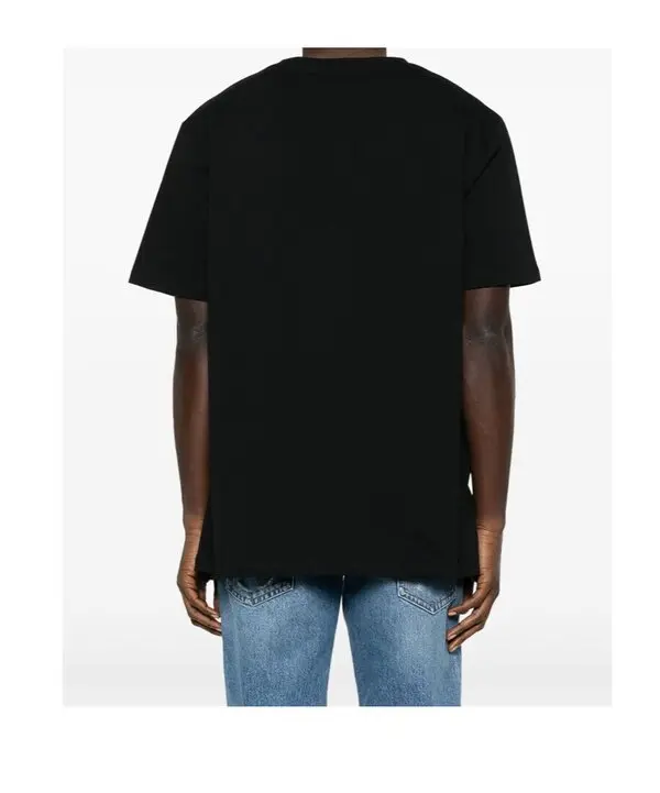 Balmain Flocked Logo T-shirt