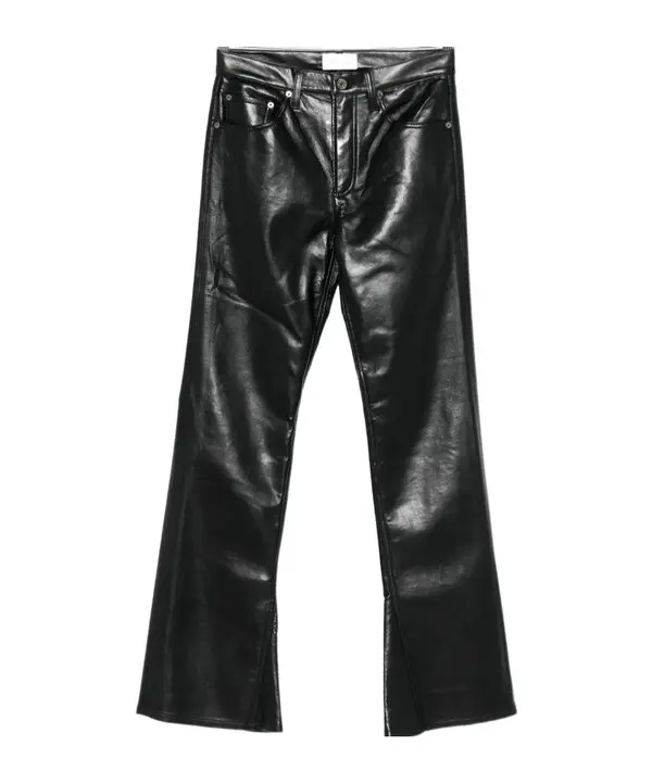 AGOLDE Coated Flared Jeans