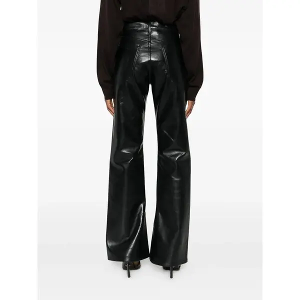 AGOLDE Coated Flared Jeans