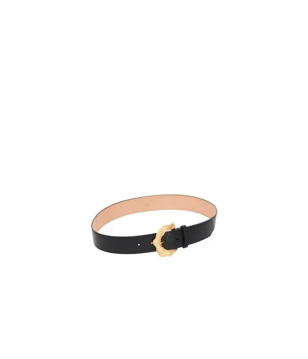 Chloé Flowers Buckled Belt - Black