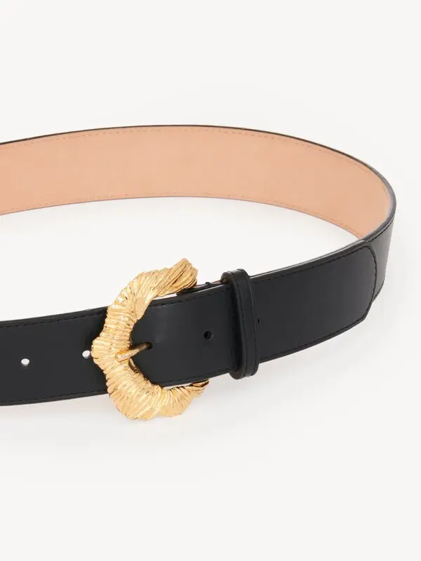 Chloé Flowers Buckled Belt