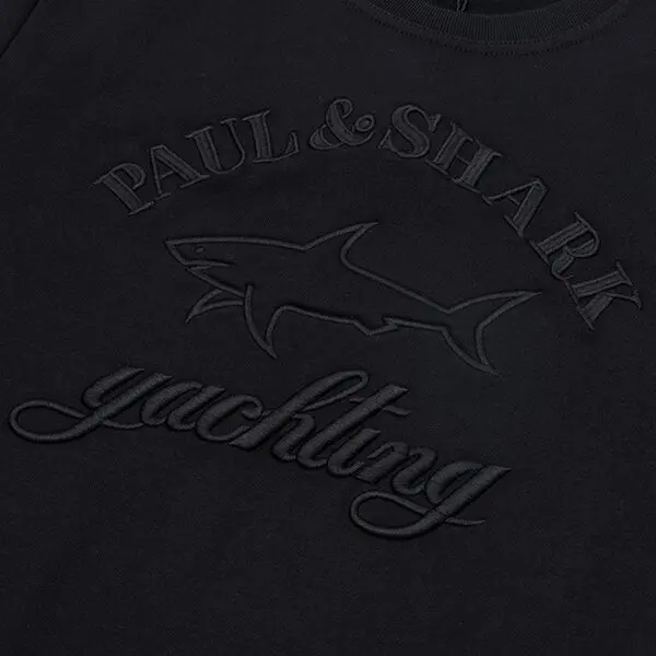 PAUL  SHARK Paul & Shark Logo Pattern Sweater