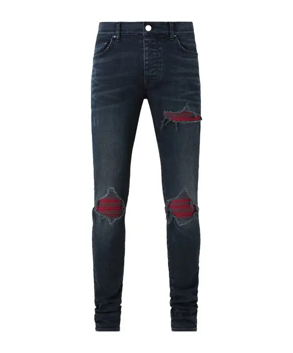 Amiri Mx1 Ultrasuede Jeans - Midnight Indigo