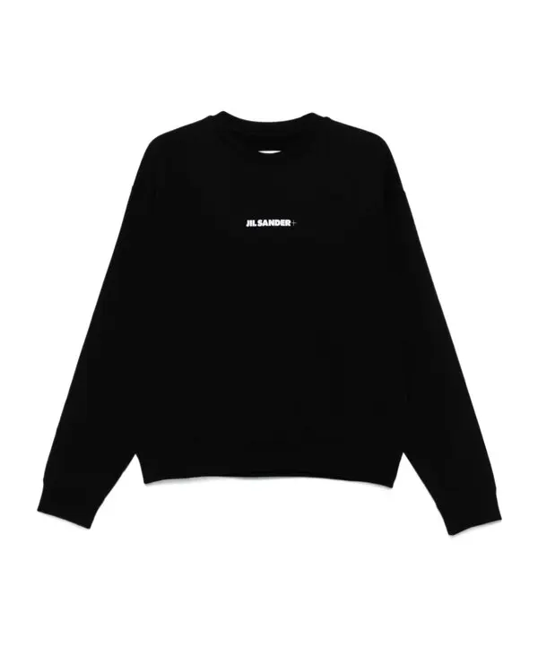 JIL SANDER Crewneck Logo Sweatshirt