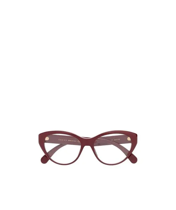 Gucci Cat-eye Frame Glasses - Red