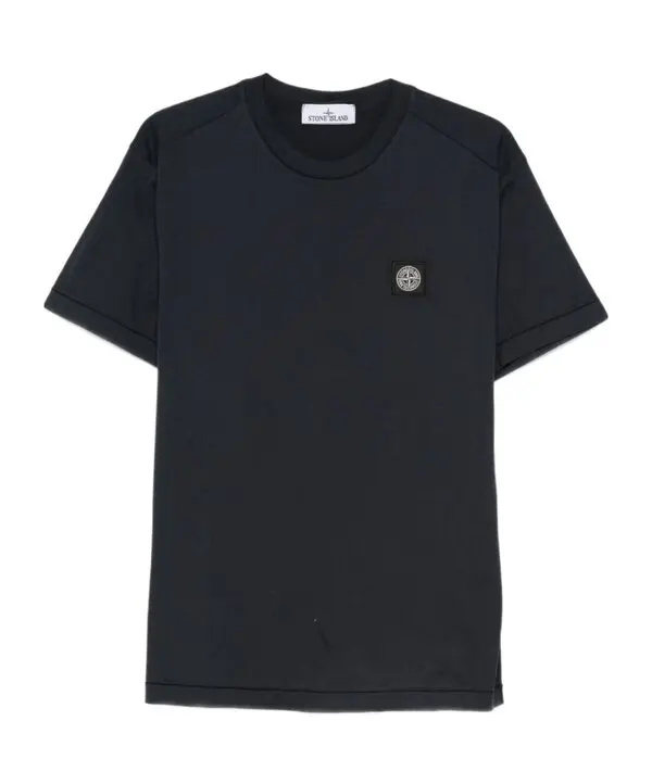 Stone Island Compass Patch T-shirt - Navy