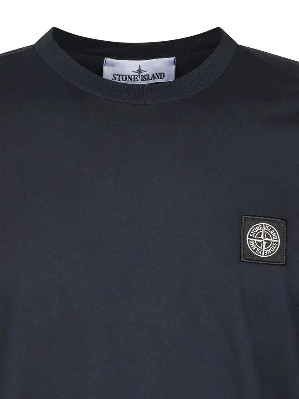 Stone Island Compass Patch T-shirt - Navy