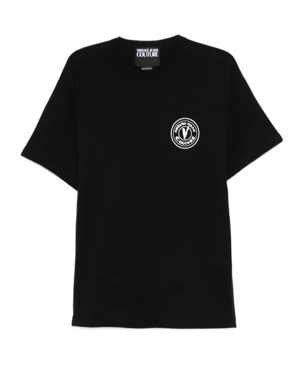 Versace Logo-print T-shirt - Black