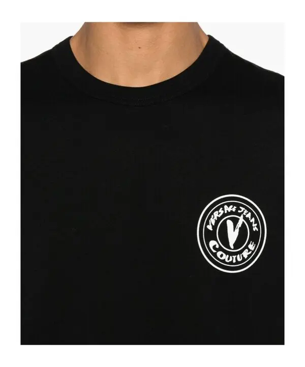 Versace Logo-print T-shirt - Black
