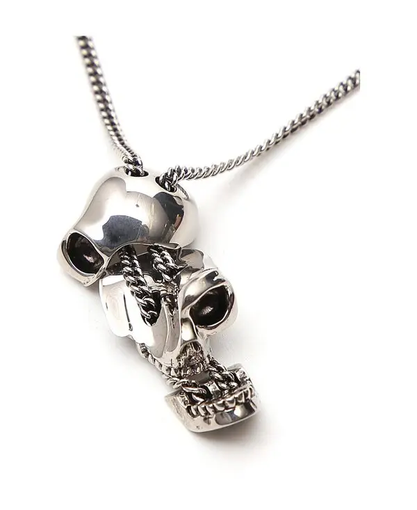 Alexander McQueen Skull Pendant Necklace