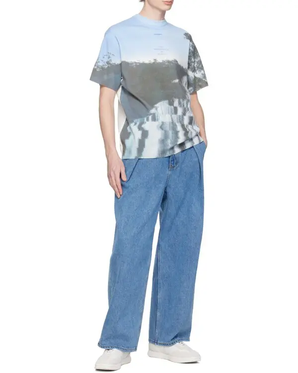 ADER ERROR Half S Pull-over - Blue