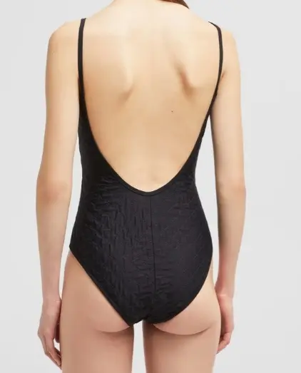 Moncler Diamond-quilted One-piece Swimsuit With Spaghetti Straps