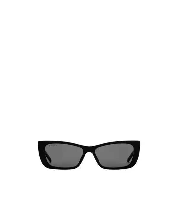 Gucci Rectangle Frame Sunglasses - Gray