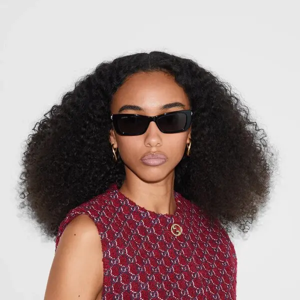 Gucci Rectangle Frame Sunglasses