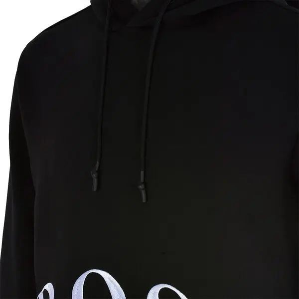 Hugo Boss Logo Hooded Sweater - Black