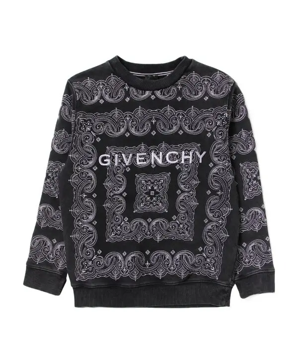 Givenchy Printed Long-sleeve Sweater