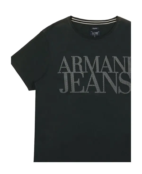 Emporio Armani Logo Details T-shirt - Black