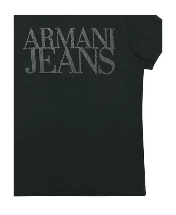 Emporio Armani Logo Details T-shirt - Black