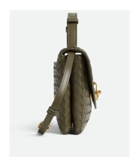 Bottega Veneta Knot Lock Bag - Green