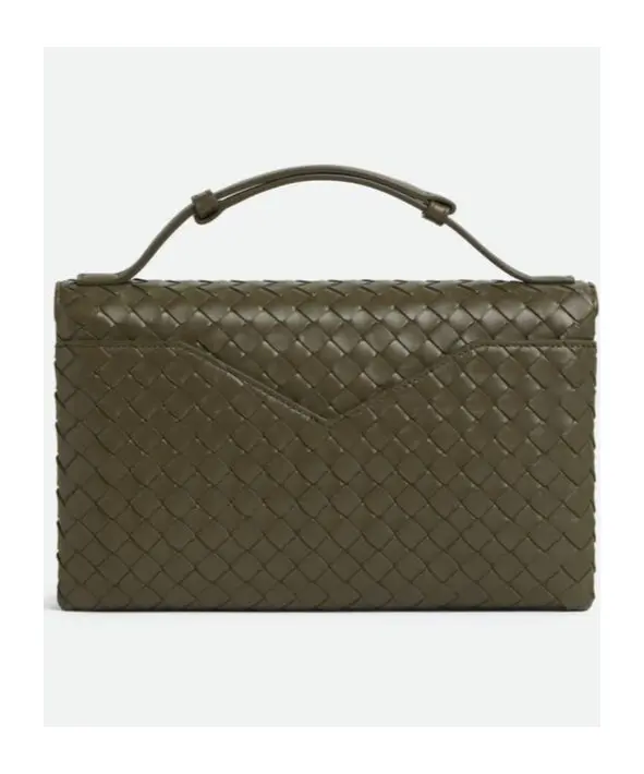 Bottega Veneta Knot Lock Bag - Green