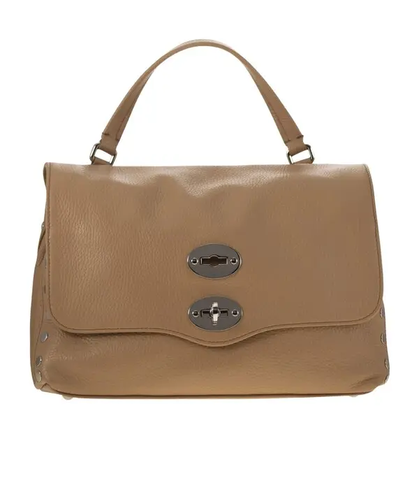 ZANELLATO Flip Shoulder Bag - Brown