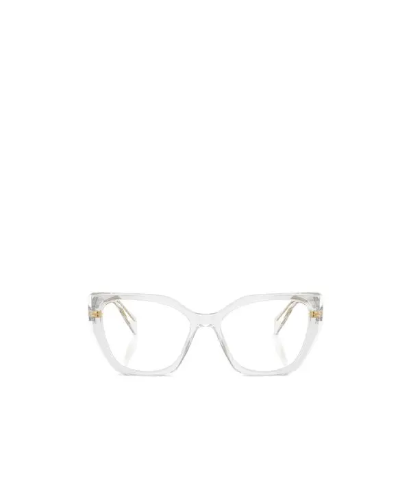 Prada Cat-eye Frame Glasses - Transparent Grey