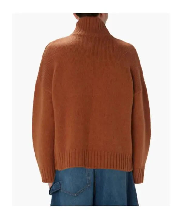 J.W.ANDERSON Jw Anderson Patch Pocket Turtleneck Knitted Jumper - Red