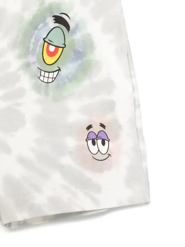 Stella McCartney Tie-dye Character Print Jersey Shorts