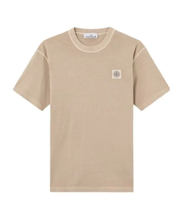 Stone Island Logo Patch Crewneck T-shirt