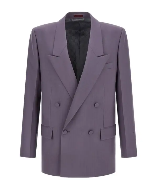 Gucci Double Breasted Tailored Jacket
