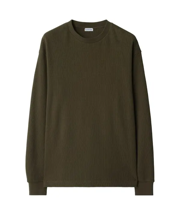 Burberry Equestrian Knight Crewneck Sweatshirt - Green
